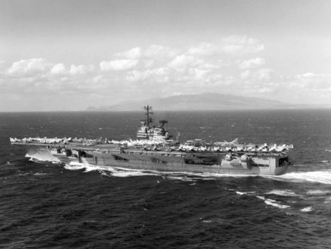 Drone Footage of USS Ranger on its Way to The Scrapyard | War History ...