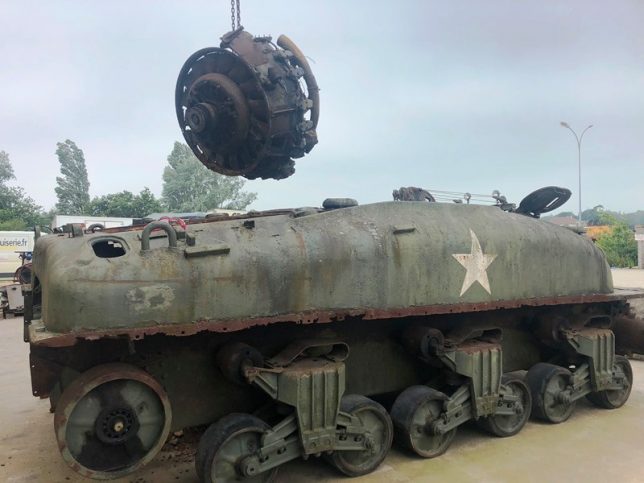 10 Shermans Go Into Restoration. A Wheatcroft Collection Update | War ...