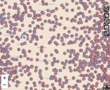 Map Plots 30,000 Luftwaffe Air Raids on The UK During WW2 | War History ...