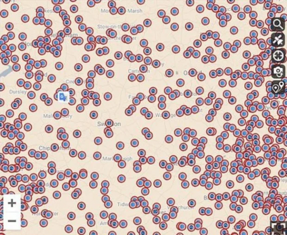 Map Plots 30,000 Luftwaffe Air Raids on The UK During WW2 | War History ...