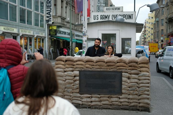 Germany Bans US "soldiers" at Historic Berlin Wall Checkpoint Charlie ...