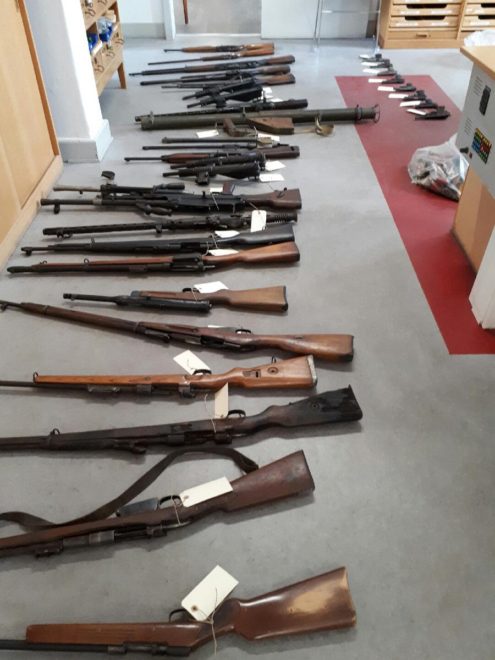 French Couple Discovered WWII Cache of Weapons Hidden in Their Home ...