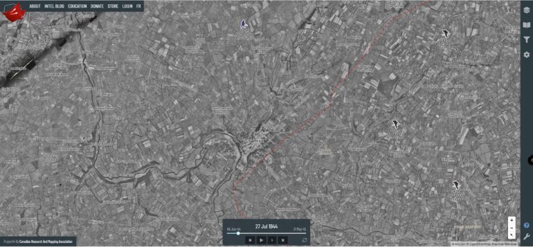 Project '44 - Mapping the European Theater of Operations | War History ...