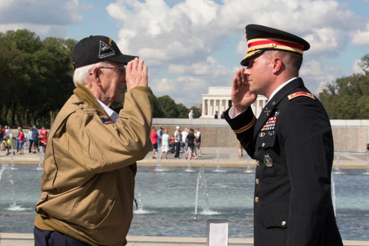 Pershing Gunner Clarence Smoyer, Was Awarded a Bronze Star, 74 years ...