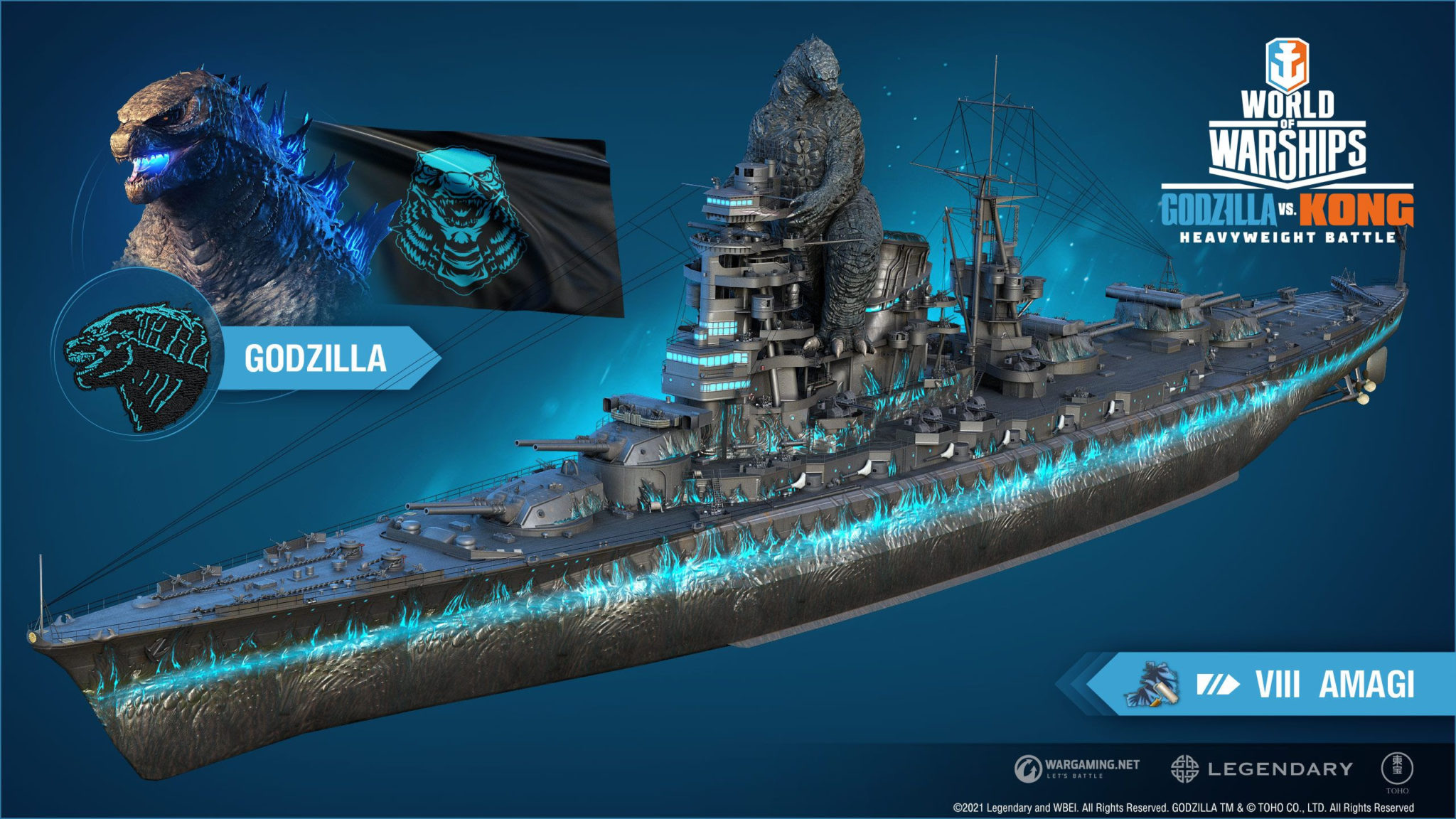 Godzilla vs. Kong collide in World of Warships | War History Online