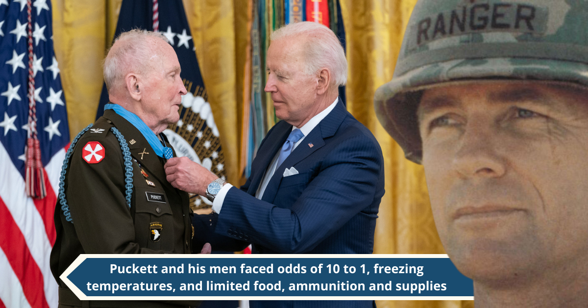70 Years After Service, Ralph Puckett Receives The Medal of Honor | War ...