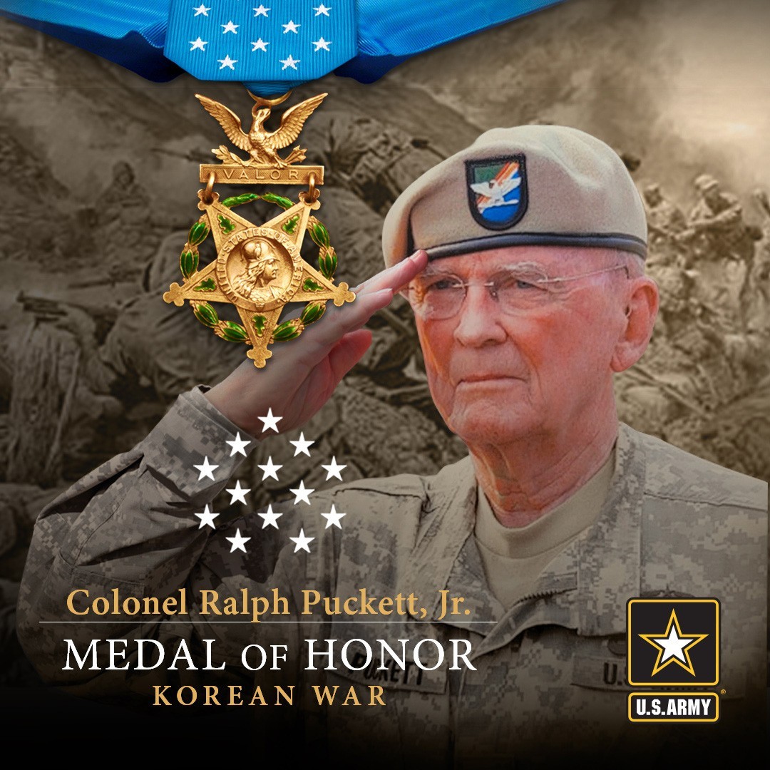 70 Years After Service, Ralph Puckett Receives The Medal of Honor | War ...