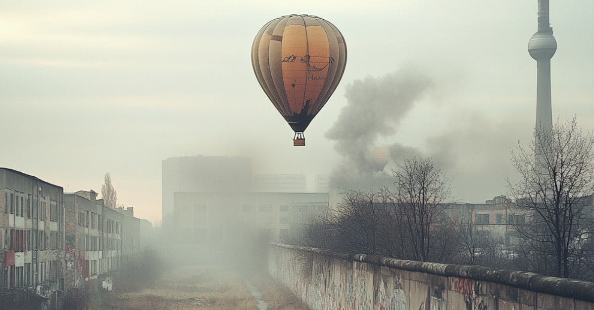 Two Families Once Escaped East Germany in a Hot Air Balloon | War ...