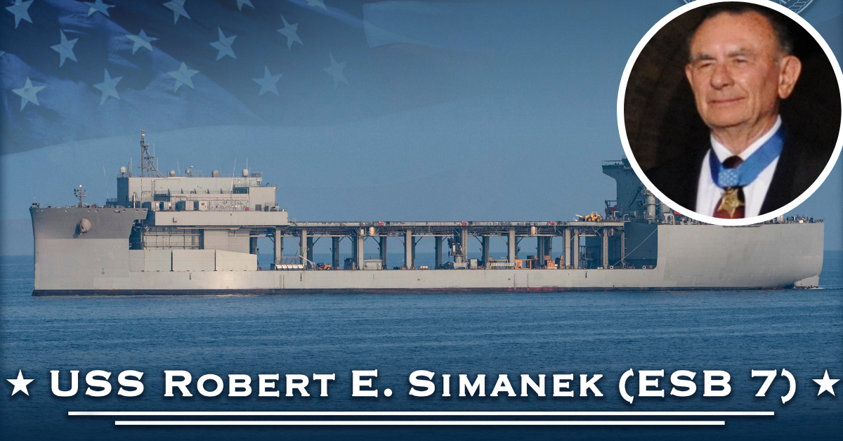 Robert E. Simanek — MoH Recipient Will Have A Ship Named In His Honor | War History Online