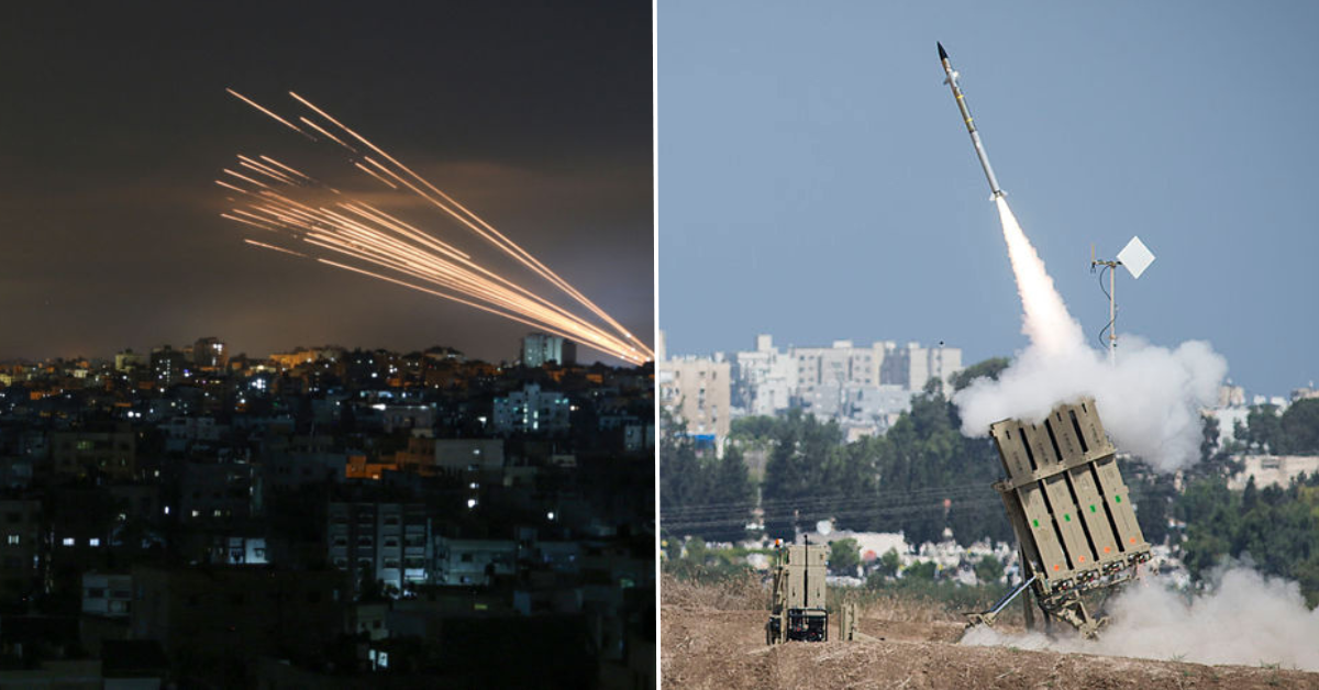 Iron Dome: Israel's Defense System That's Up to 90 Percent Effective at ...