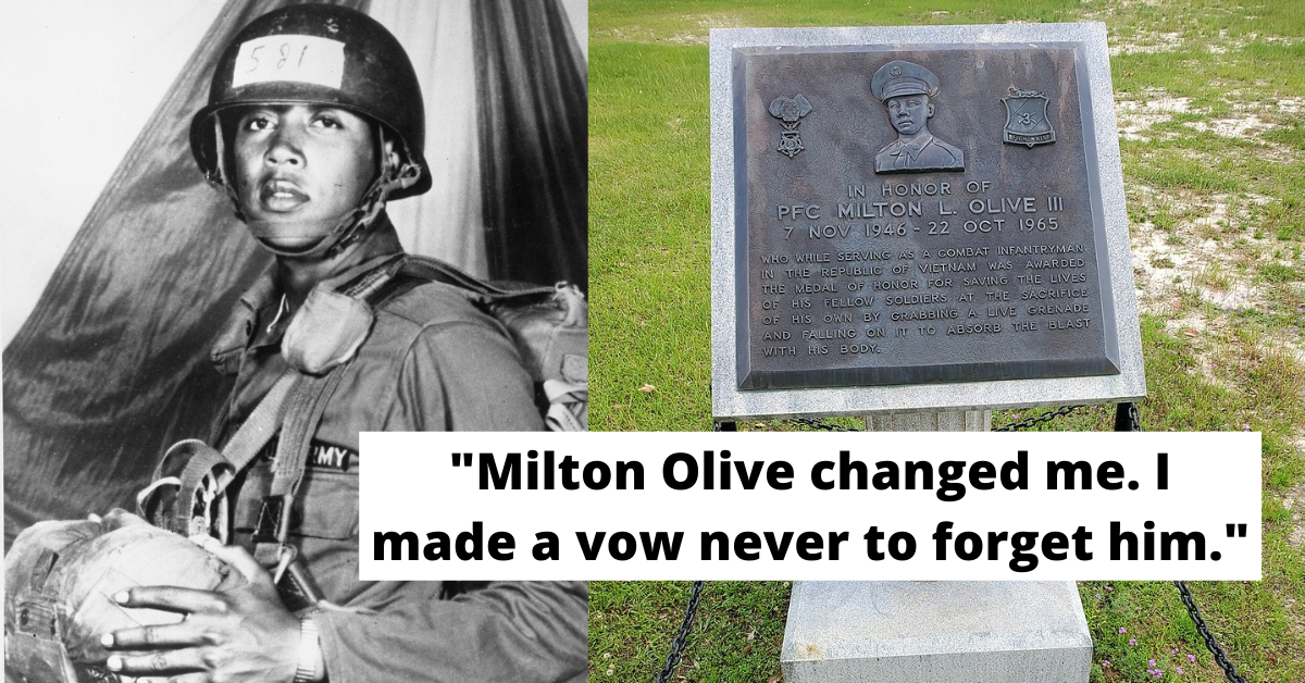 Milton L. Olive III: The First Black Soldier to Receive the Medal of ...