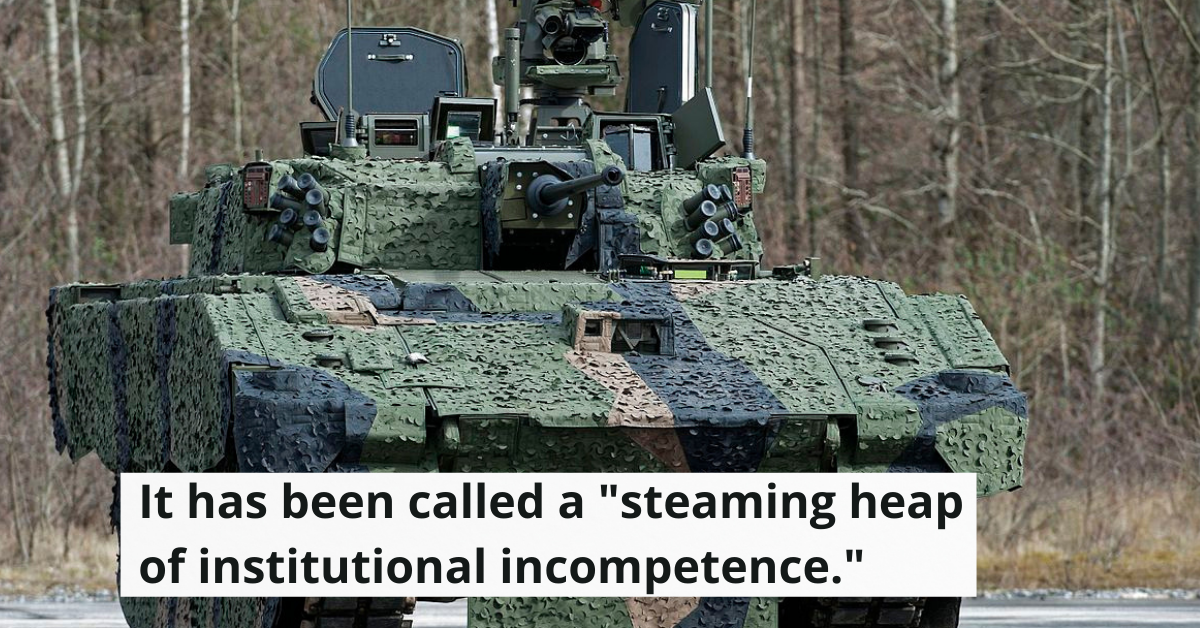 Ajax Programme Could be Cancelled As $4.8 Billion Fiasco Continues To ...