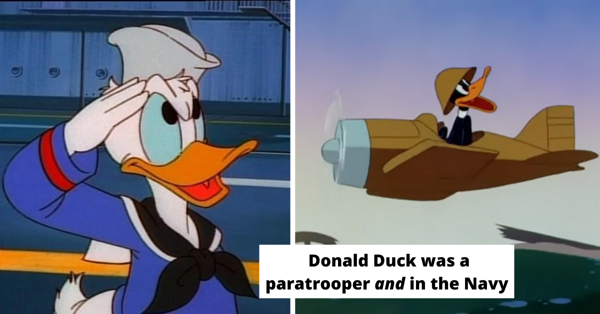 These 7 Cartoon Characters Served In The US Army