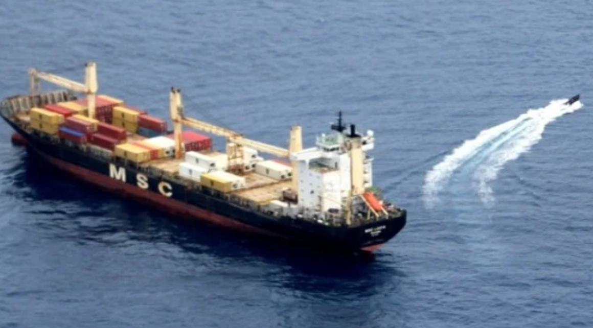 Russian Navy Rescues MSC Container Feeder from Pirates | War History Online