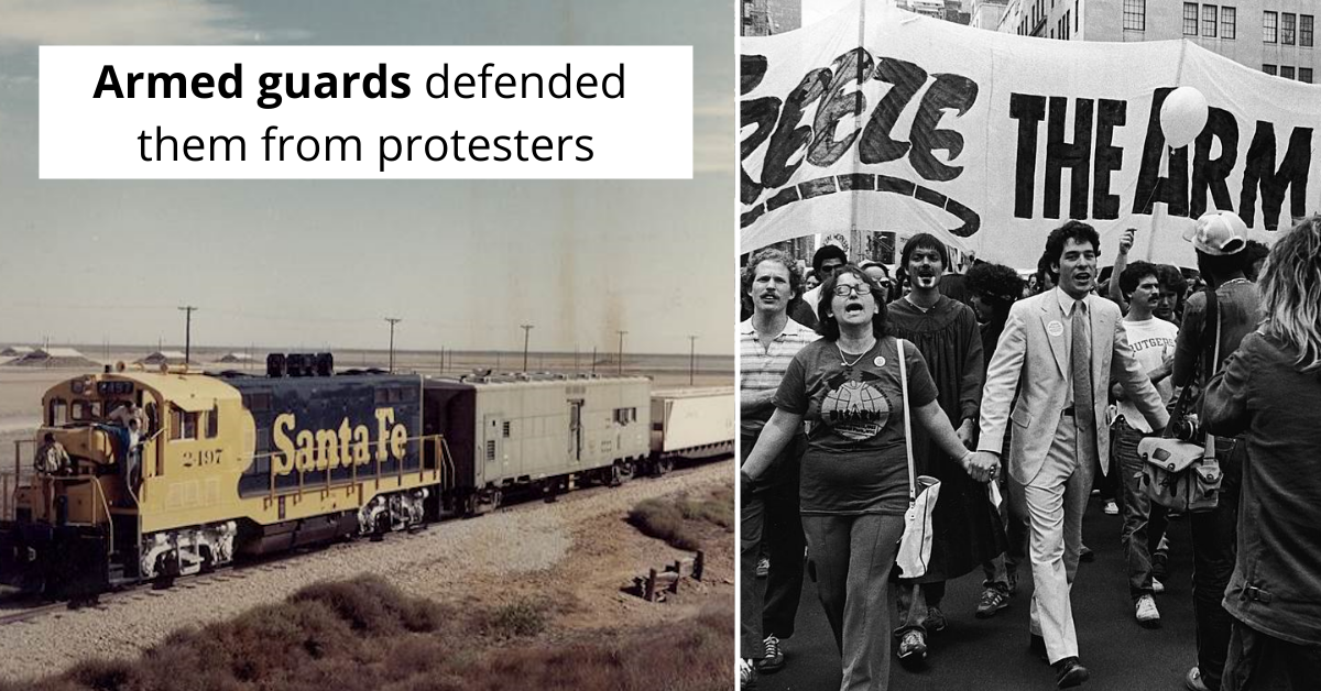 The Secret 'White Trains' That Transported Nuclear Weapons During the ...