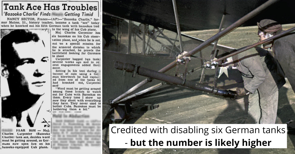 L-4 Grasshopper Pilot Charles Carpenter Was A German Tank's Worst ...