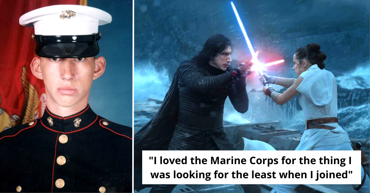 Before Becoming An Actor, Adam Driver Served in the US Marine Corps