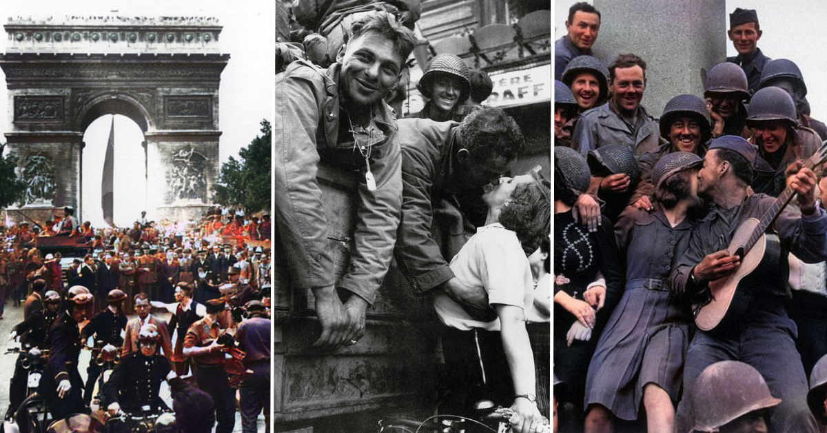These Images Show How the French Celebrated Following the Liberation of ...