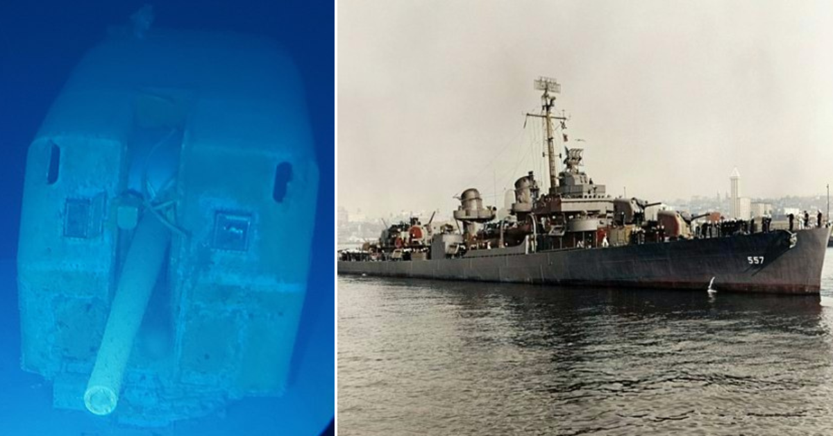 The Wreck of the USS Johnston (DD-557) Was Once the Deepest Ever ...