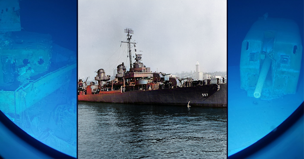 The Wreck of the USS Johnston (DD-557) was Once the Deepest Ever Recorded