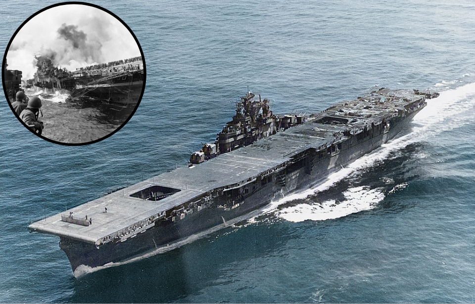 The USS Franklin Was The Most Damaged Aircraft Carrier To Survive WWII The USS Franklin Was The Most Damaged Aircraft Carrier To Survive WWII