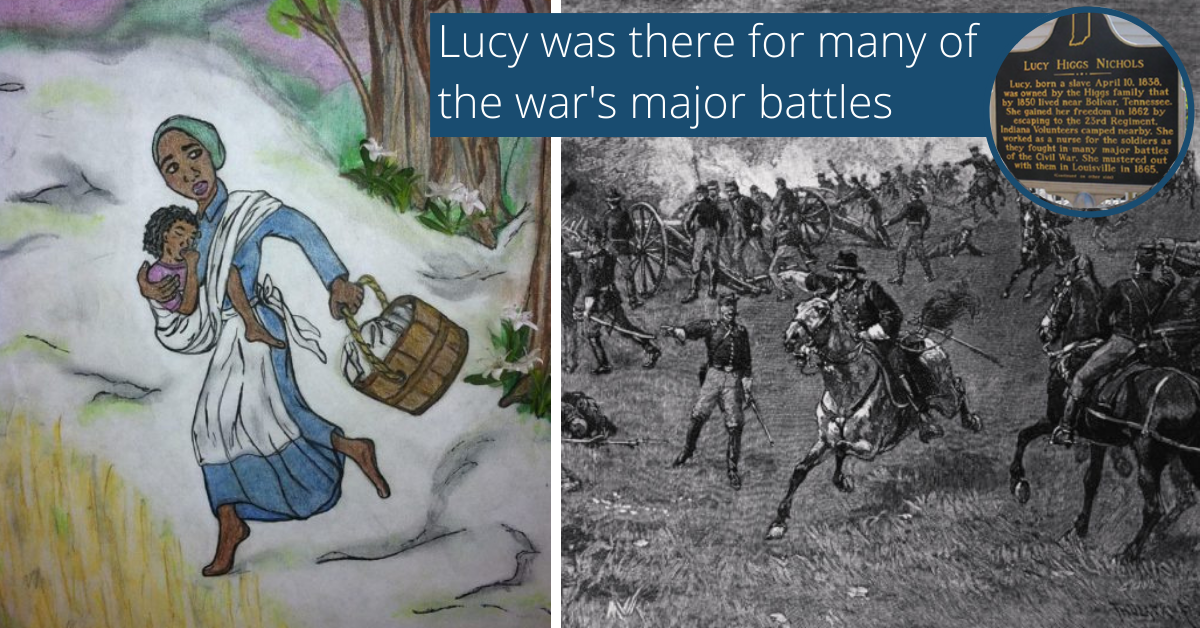 Lucy Higgs Nichols Escaped Slavery During the Civil War By Working as a ...