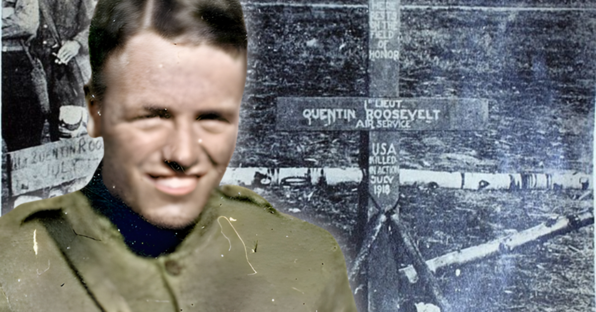 Quentin Roosevelt Ii NY National Guardsman Quentin Roosevelt- Son Of