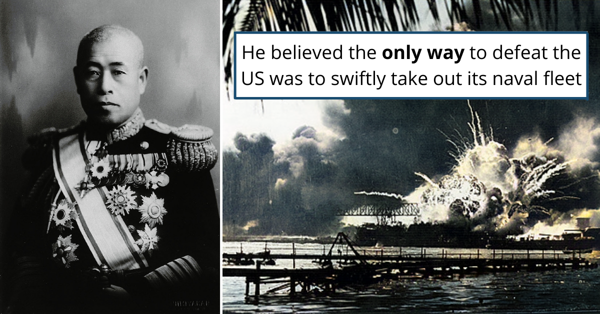 Isoroku Yamamoto: The Japanese Marshal Admiral Who Planned Pearl Harbor ...