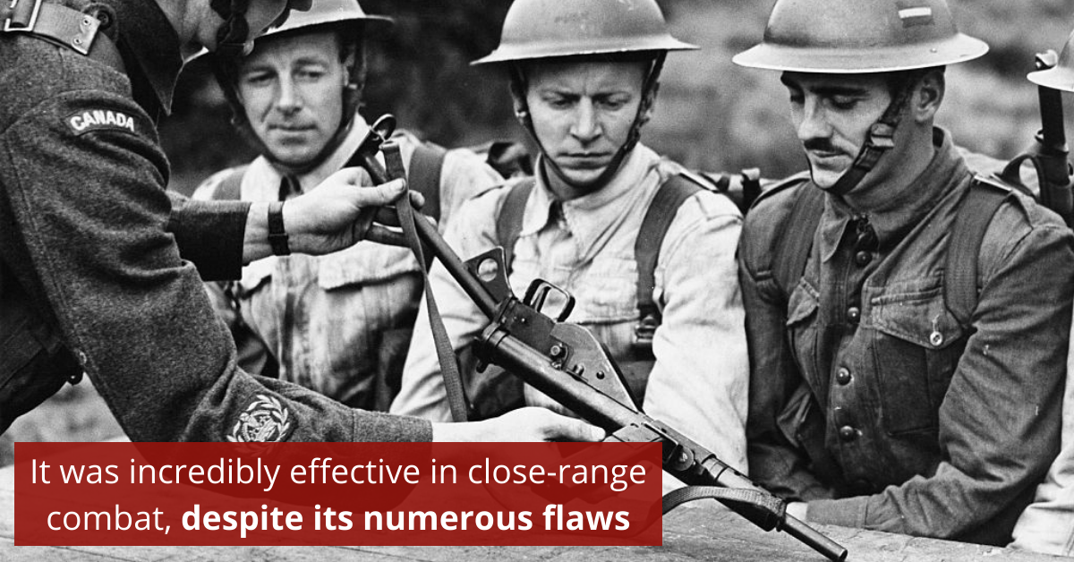 How the STEN Submachine Gun Helped the British Army During WWII | War ...