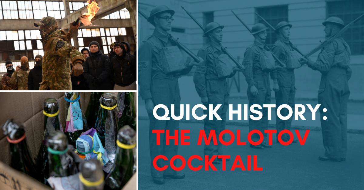 The Molotov Cocktail: A Quick History Of The Surprisingly Effective ...