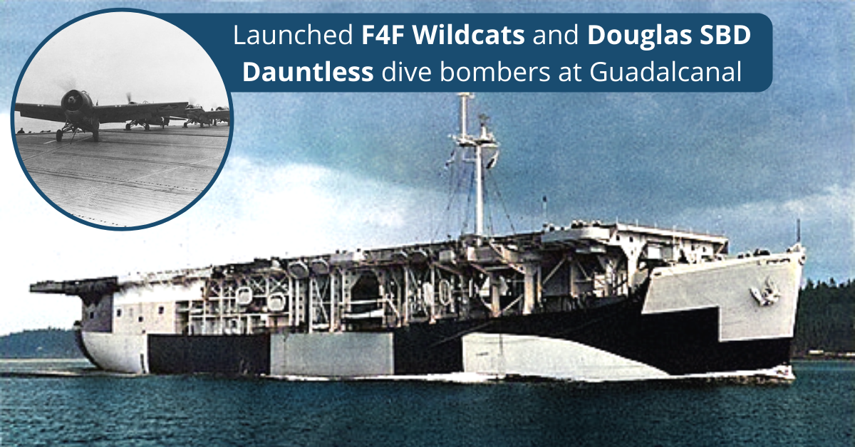 The US Navy's First Escort Carrier Shined During the Guadalcanal ...