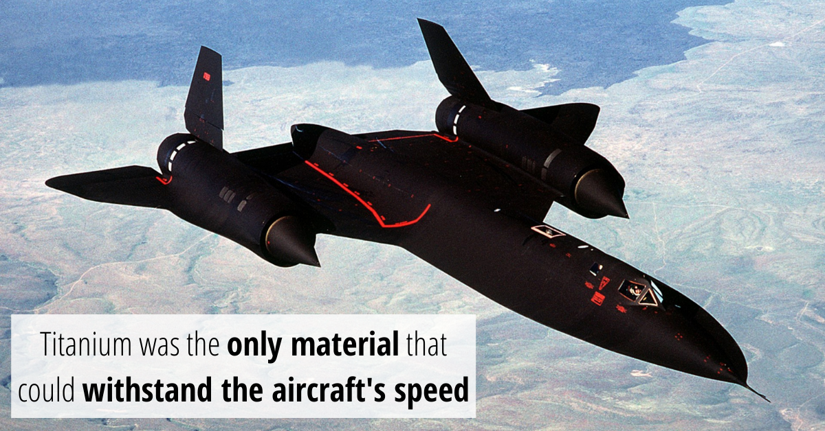 The Titanium Used to Construct the SR-71 Blackbird Came from the Soviet ...