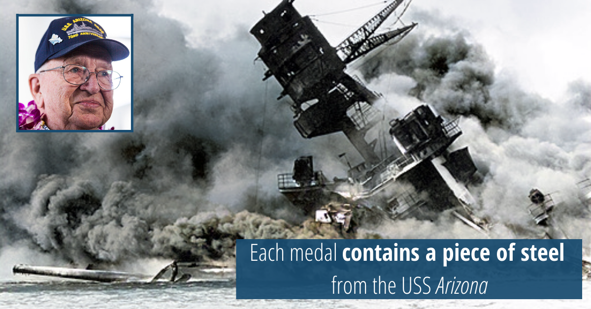 USS Arizona Medal of Freedom Aims to Commemorate Battleship's Crew and ...