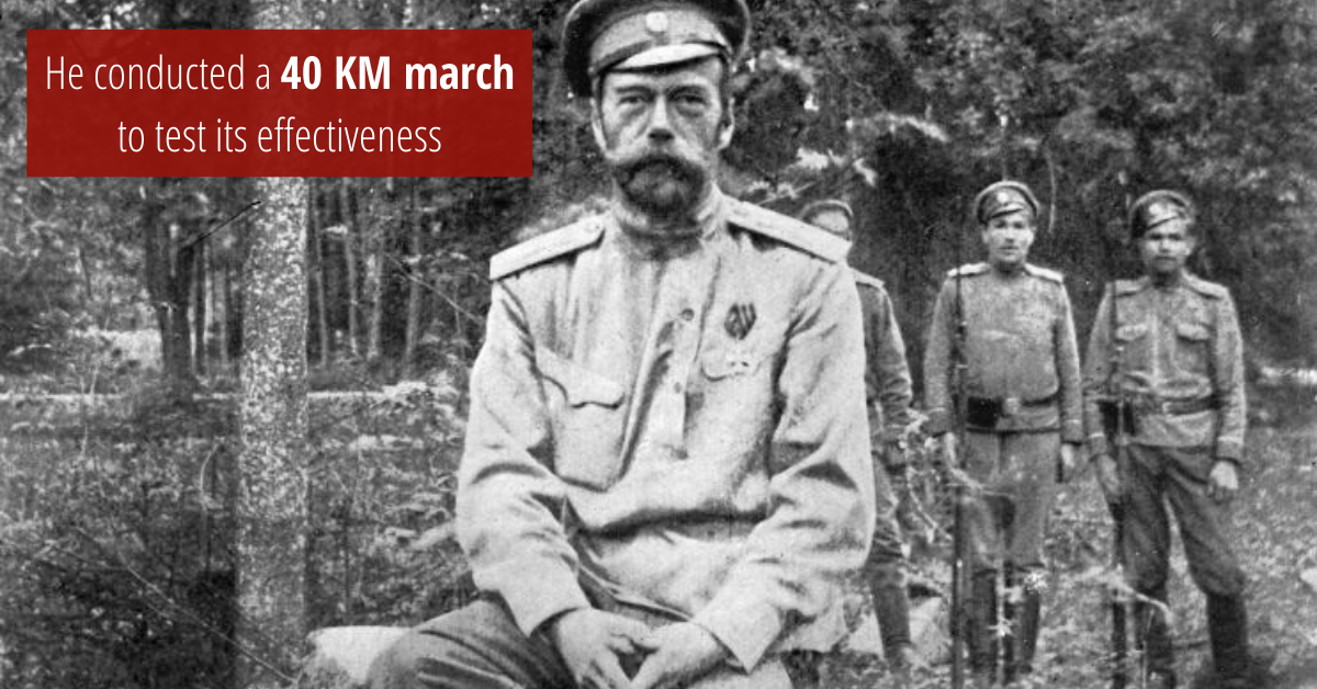 Tsar Nicholas II Wouldn't Approve the Russian Army's New Uniform Until ...