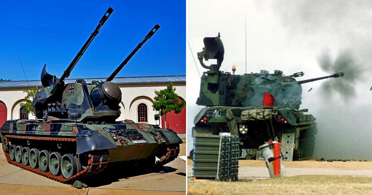 Flakpanzer Gepard: A Cold War-Era Anti-Aircraft Gun That Continues to ...