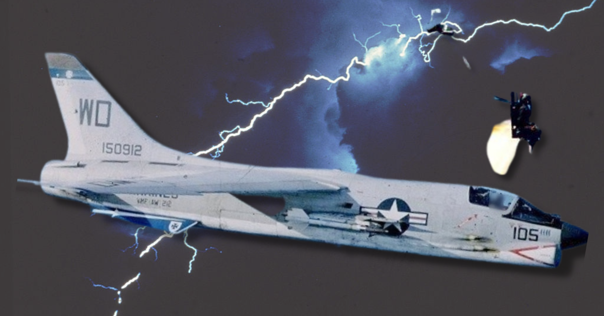 US Marine Corps Aviator William Rankin Survived a Fall from a Thunder ...