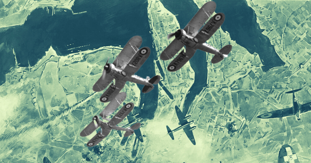 Three Aircraft Defended Malta from the Entire Italian Air Force | War ...