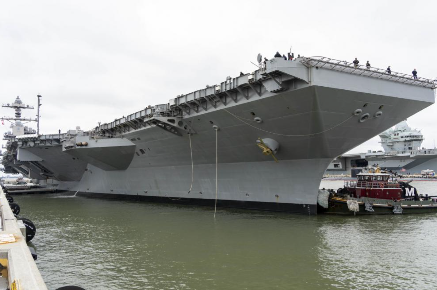 USS Gerald R. Ford (CVN-78) Embarks on First Deployment | War History ...