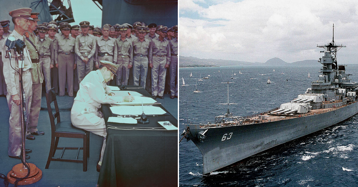 USS Missouri (BB-63): American Battleship and Site of the Japanese ...