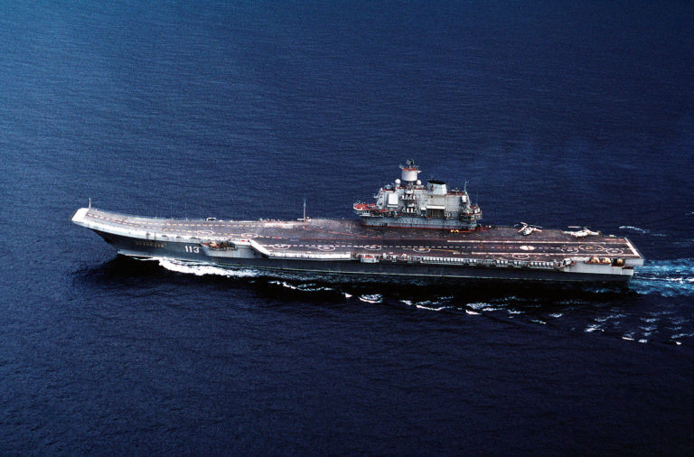 Russia's Only Aircraft Carrier Admiral Kuznetsov Catches Fire | War ...