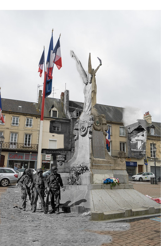 Then and Now: Incredible Photos Show France During WWII and Today | War ...