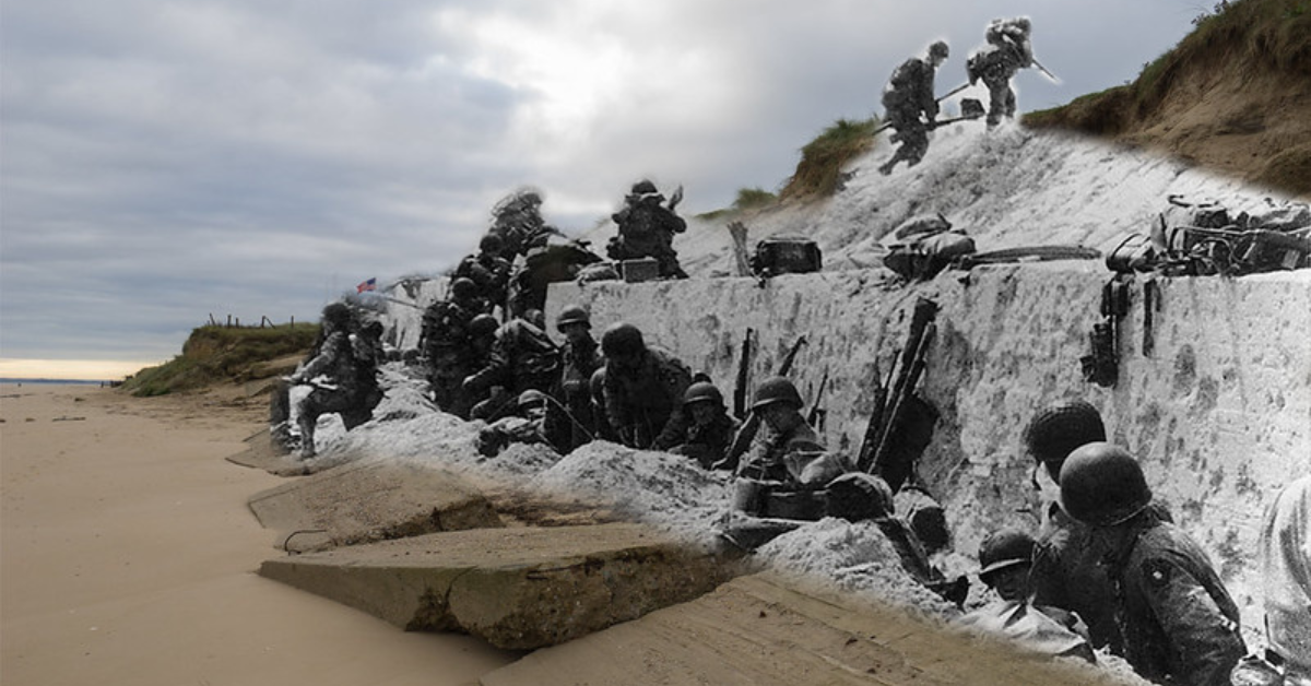 Then and Now: Incredible Photos Show France During WWII and Today | War ...