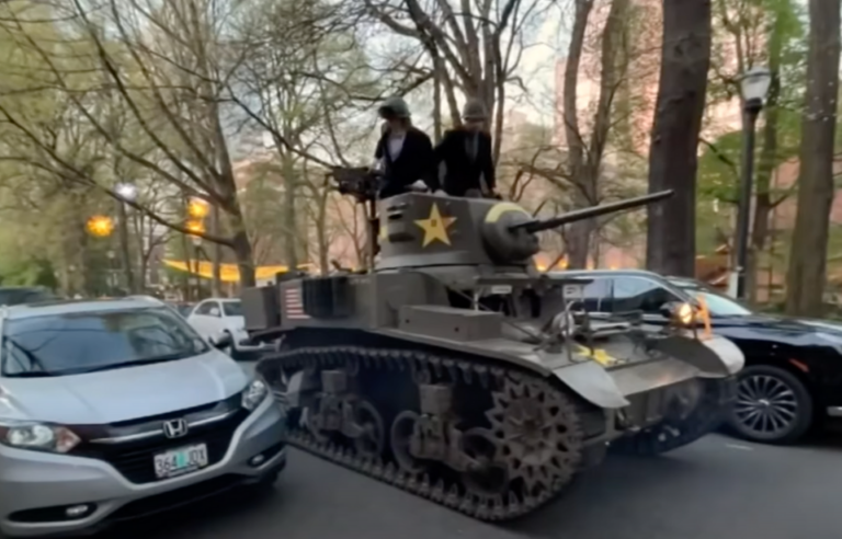 Battle for Best Prom Entrance - Teens Arrive At High School Dance In ...