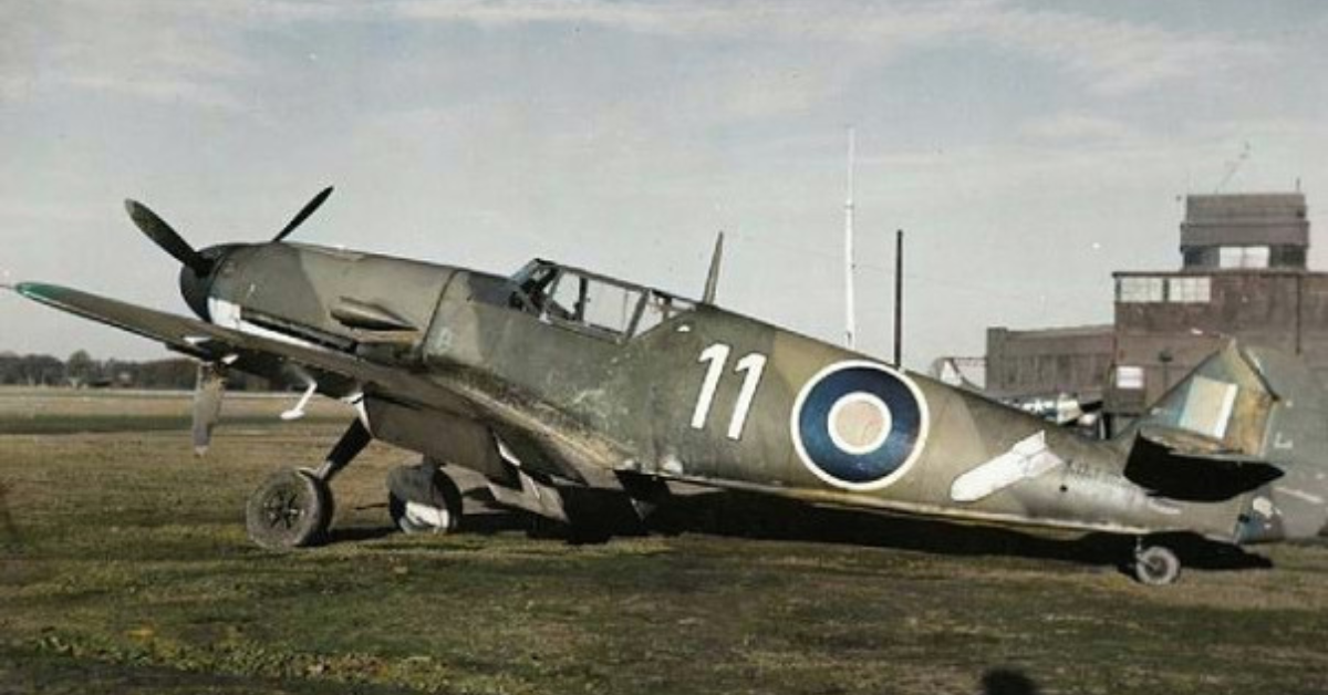 No. 1426 Flight RAF Flew German Aircraft Decked Out In Royal Air Force ...