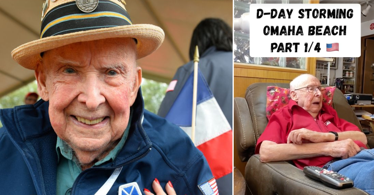 100-Year-Old D-Day Veteran Shares His Experiences On Popular TikTok ...