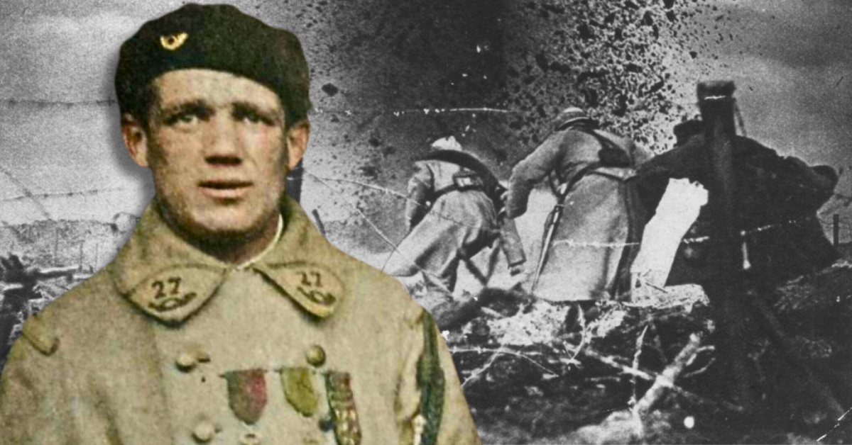 The Little-Known Grand Stand of the 'First Soldier of France'