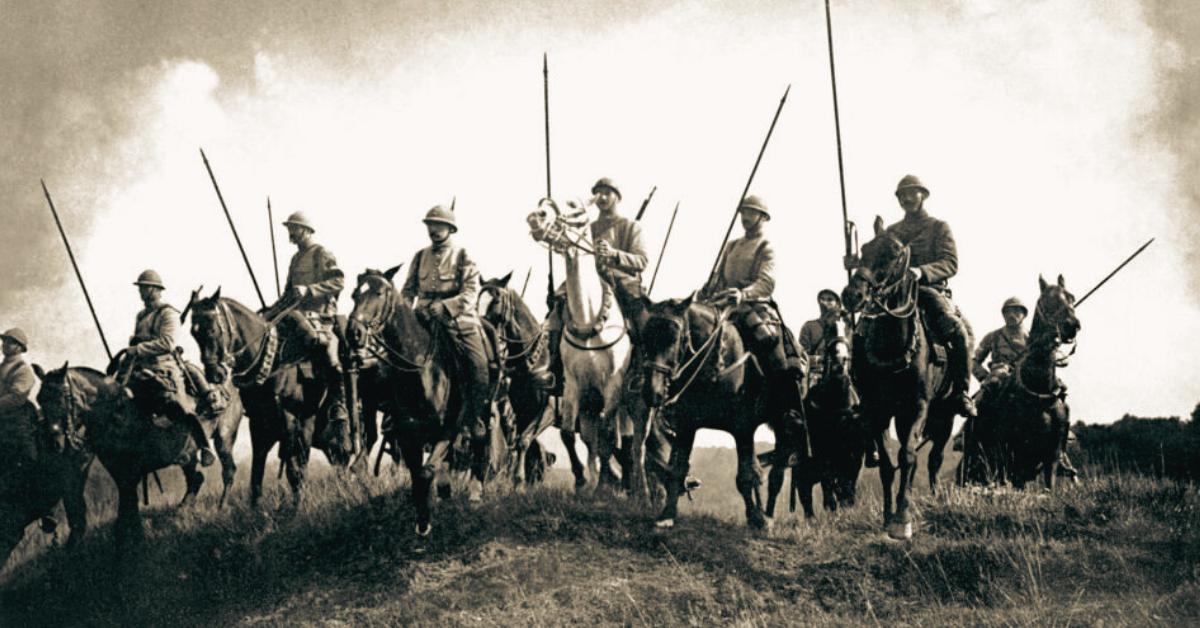 The Mechanized Nature of Warfare In WWI Forced the French Cavalry to Adapt Their Fighting Style