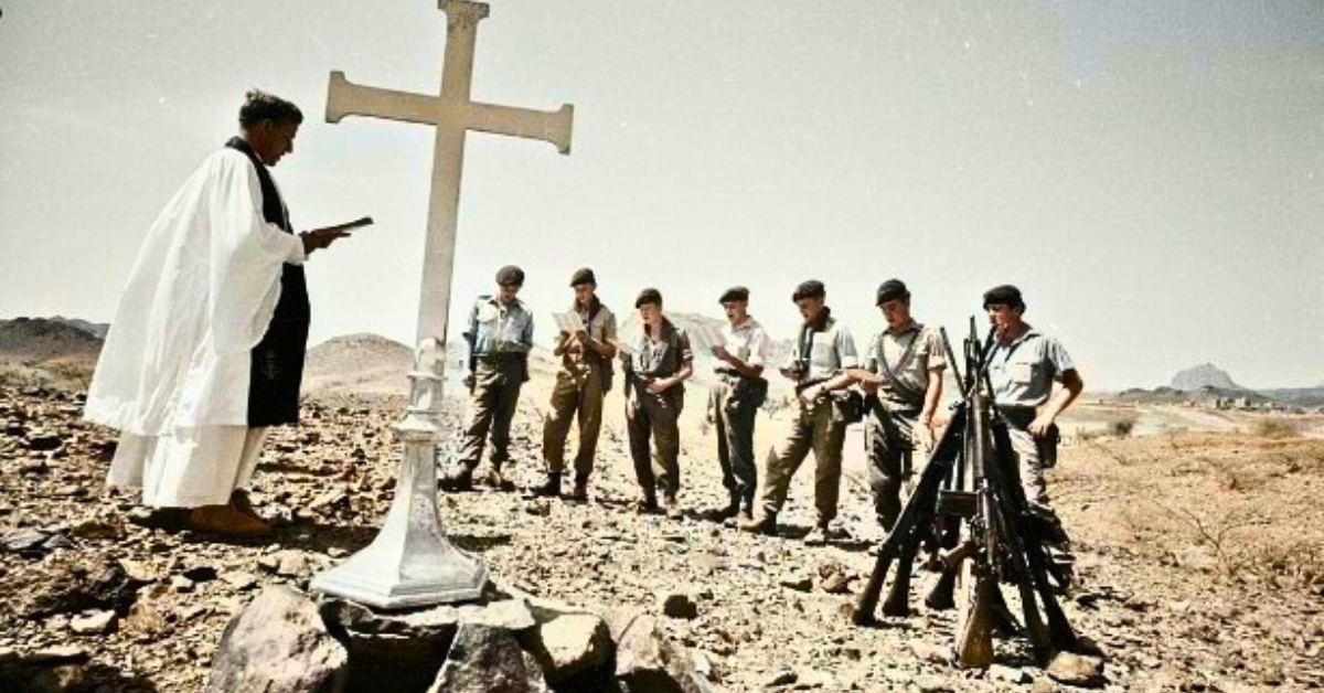 Raymond Roberts Braved the Aden Emergency to Serve as a Chaplain with ...