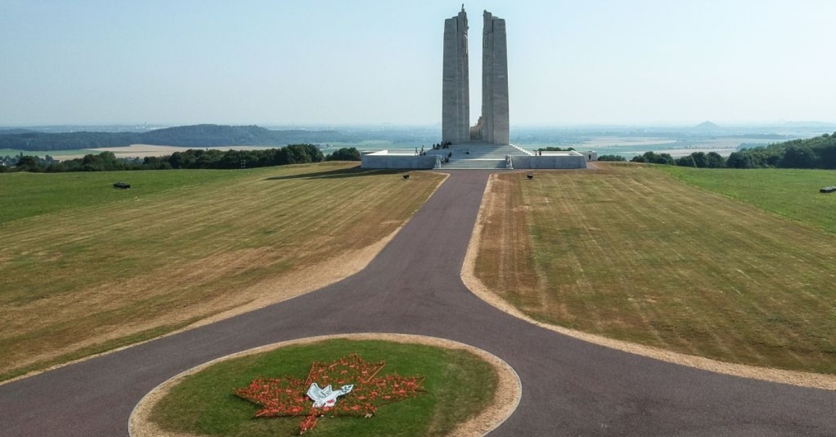 Canadian National Vimy Memorial Vandalized in France | War History Online