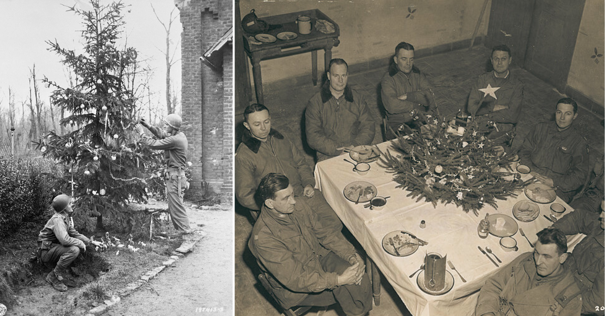 On Christmas Eve 1944, American and German Soldiers Came Together for a ...